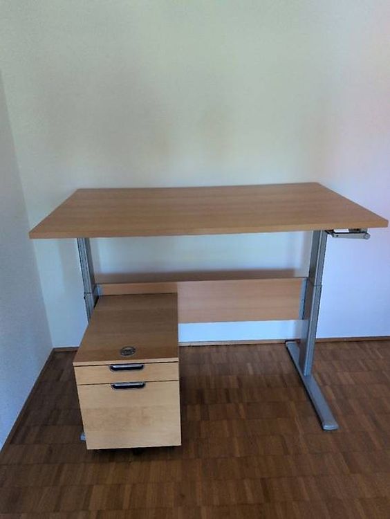 Postschone Schreibtisch Hohenverstellbar Gebraucht Bild