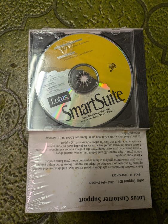 Original verpackte Software CD Lotus Smart Suite (Neu und ...