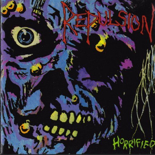 Repulsion - Horrified CD Metal Extrême Grindcore Rare! (Gebraucht) in ...