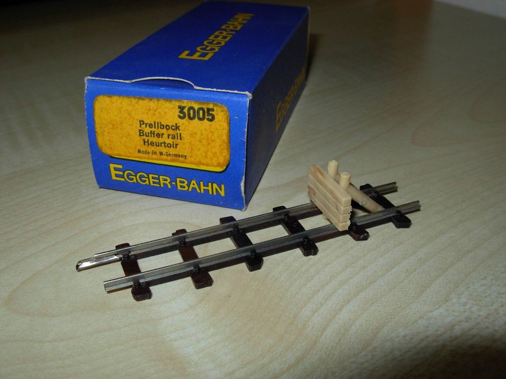 H0e: Egger-Bahn Prellbock mit Gleis | Kaufen auf Ricardo