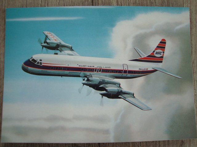 Martinair (Niederland) Lockheed L-188C Electra PH-LLG (Neu und ...