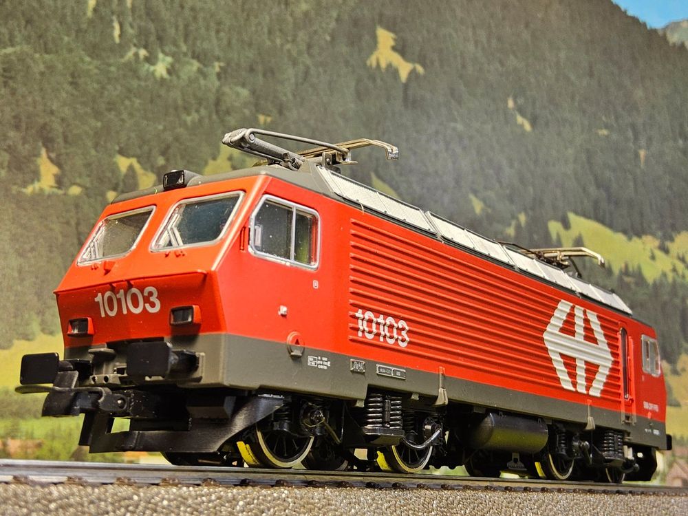 Roco 14178 __ SBB Lokomotive Re 4/4 10103 _ OVP _ AC Spur H0 (Gebraucht) in Rüti ZH für CHF 98 ...