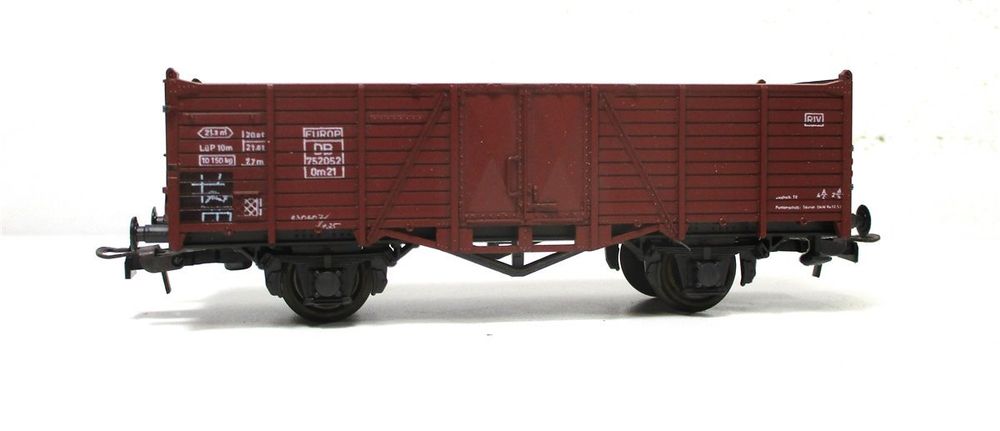 Güterwagen Om21, Nr. 752 052 der DB, Roco 4314, H0-GS (Gebraucht) in ...