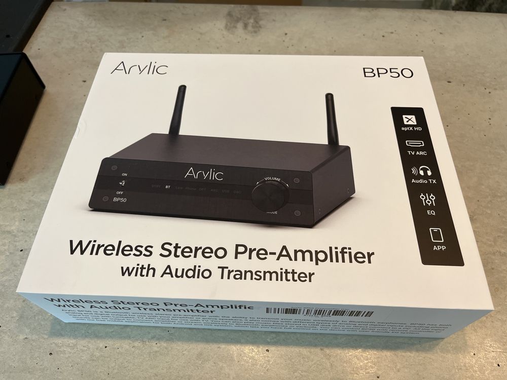 Arylic BP50 Bluetooth und Plattenspieler Preamp DAC (neu) (Neu und originalverpackt) in ...