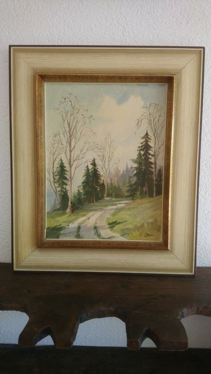 Oel auf Leinwand von E. Iller (Gebraucht) in Kreuzlingen für CHF 1 – nur Abholung auf Ricardo kaufen