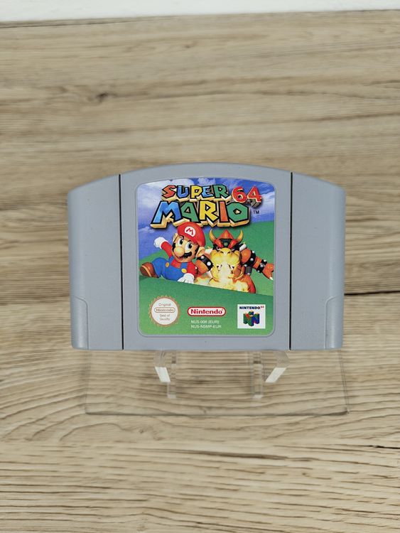 Nintendo 64 – Super Mario 64 (Original, PAL) (Gebraucht) in Rüti ZH für ...