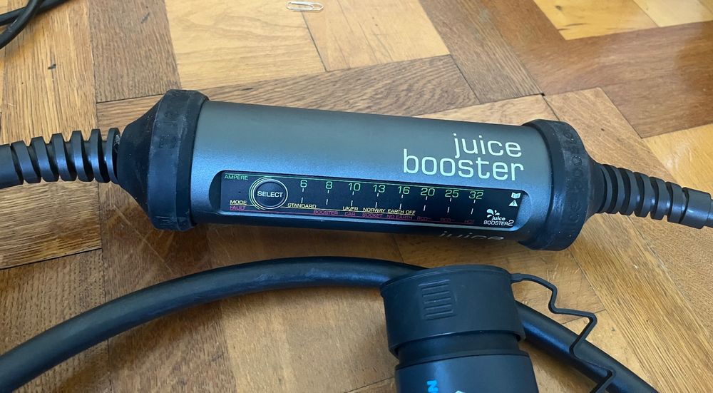 Juice Booster 2 – inkl. 5 Adapter + 10 m Verlängerung (Gebraucht) in ...