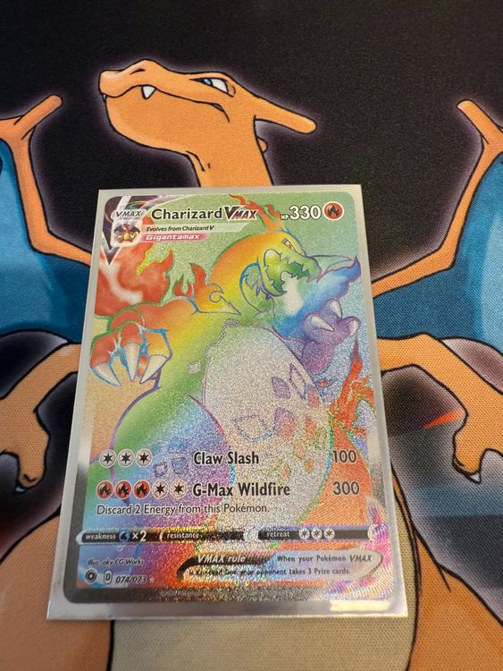 Charizard VMAX (CPA 74) - Champion's Path ** ab 1,- ** (Neu (gemäss ...