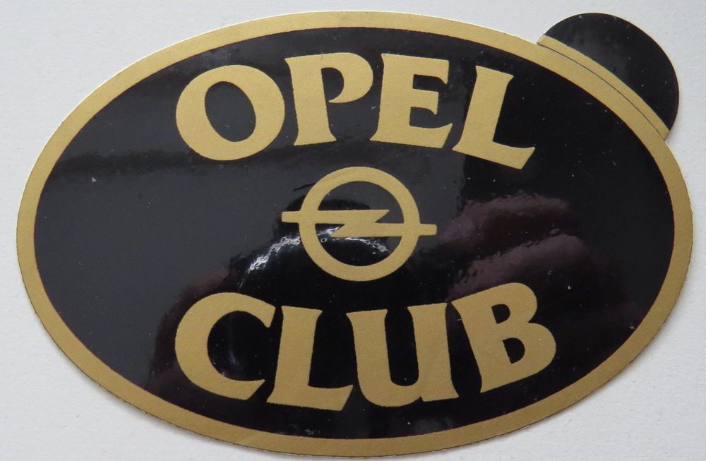 Sticker Opel Club (Neu (gemäss Beschreibung)) in Ettingen für CHF 3 ...
