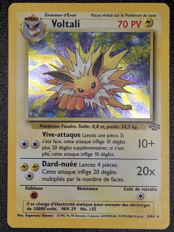Voltali Jungle 4/64 Française Holo Wizards (Gebraucht) in lausanne für ...