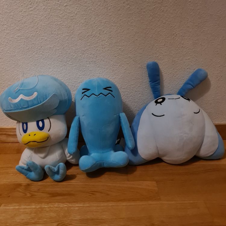 Pokemon Quaxy, Wobbufet, Mantyke Doll Banpresto SET | Kaufen auf Ricardo