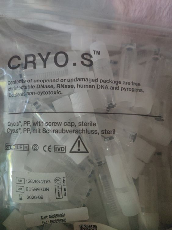 Cryo.s™ mit Datamatrix-Code Barcode Greiner Bio one (Gebraucht) in ...