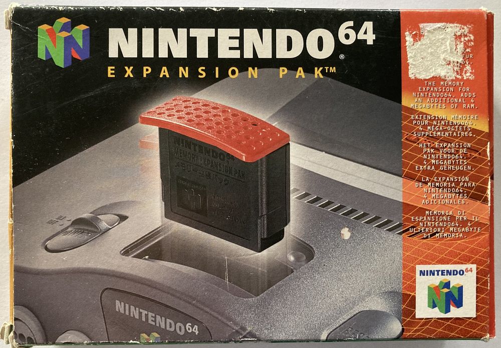 N64 Expansion Pak - N64 Nintendo 64 OVP | Kaufen auf Ricardo