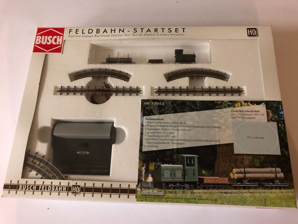 Busch Feldbahn-Set Art. H0 12003 (Neu und originalverpackt) in Emmen ...