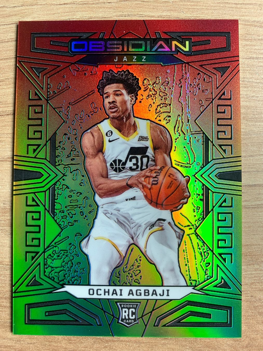 NBA Ochai Agbaji RC LIMITED 73/75 Obsidian 22/23 🔥 (Gebraucht) in ...