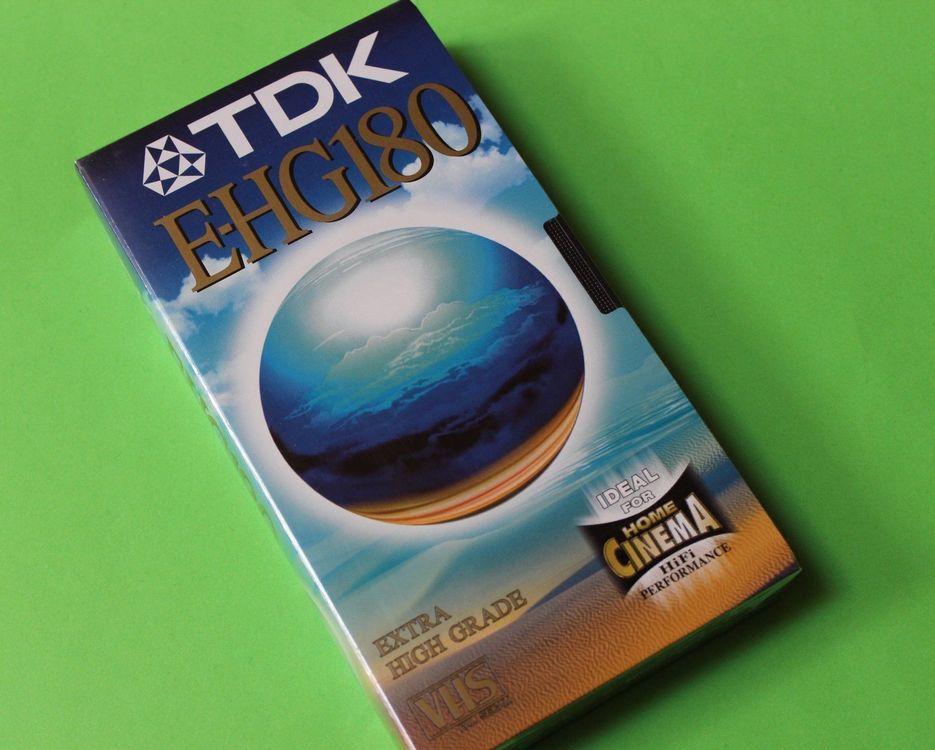 TDK E-HG180 VHS-VIDEOKASSETTE OVP!!!!!!! | Kaufen auf Ricardo