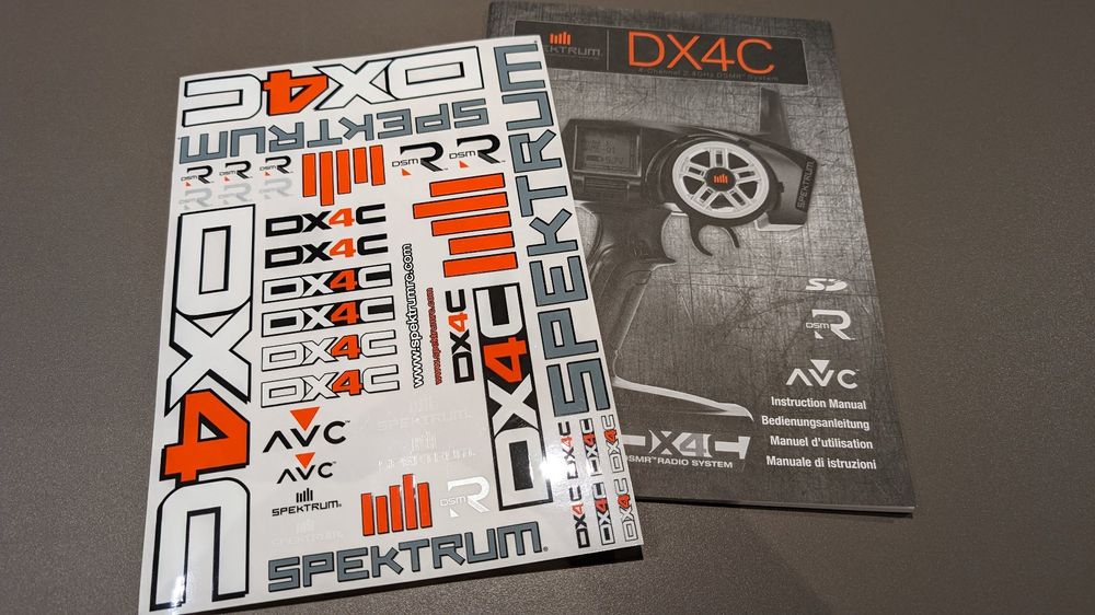 Spektrum DX4C mit Empfänger Spektrum SR410 (Gebraucht) in Schinznach ...