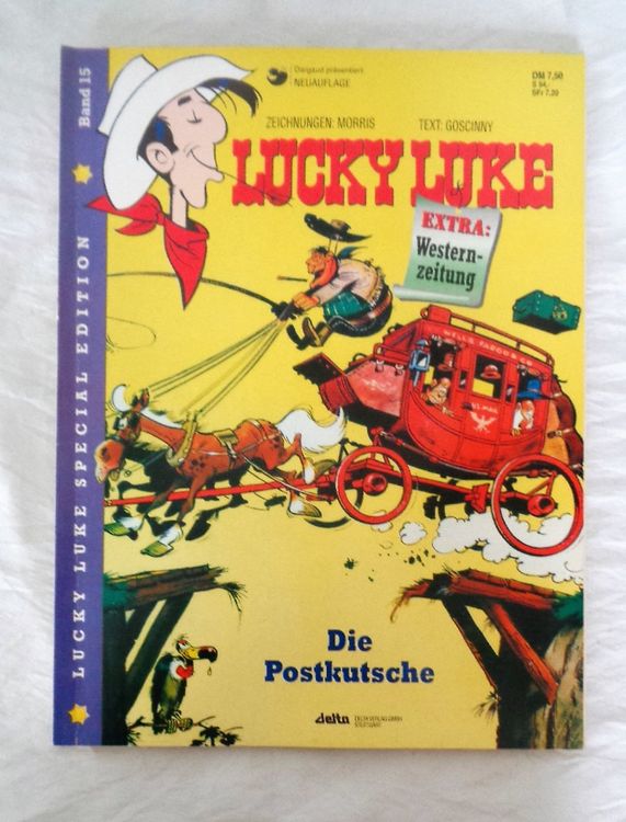 Lucky Luke Band 15 / Die Postkutsche / Mit Western Zeitung (Gebraucht ...