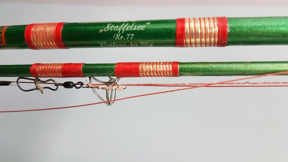 Schlepprute mit Moocher Plus Rolle / Sinkschnur (Gebraucht) in ...