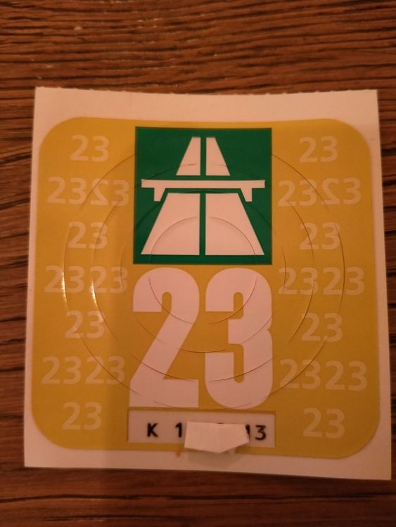 (KOPIE) Autobahn-Vignette 2023 | Kaufen auf Ricardo