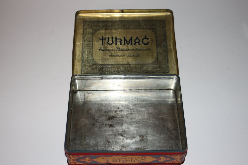Alte Zigarettendose TURMAC 100 Cigarettes | Kaufen auf Ricardo