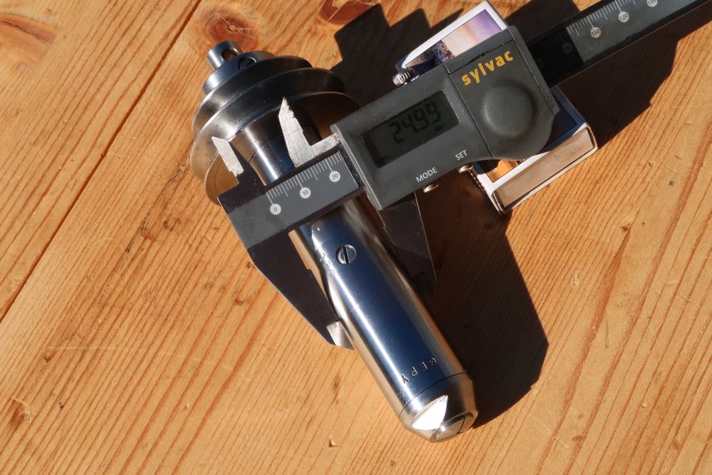 Gepy Spindel Ø25 mm , für Schaublin , B8 ( Ref 70-89-150 ) (Gebraucht ...