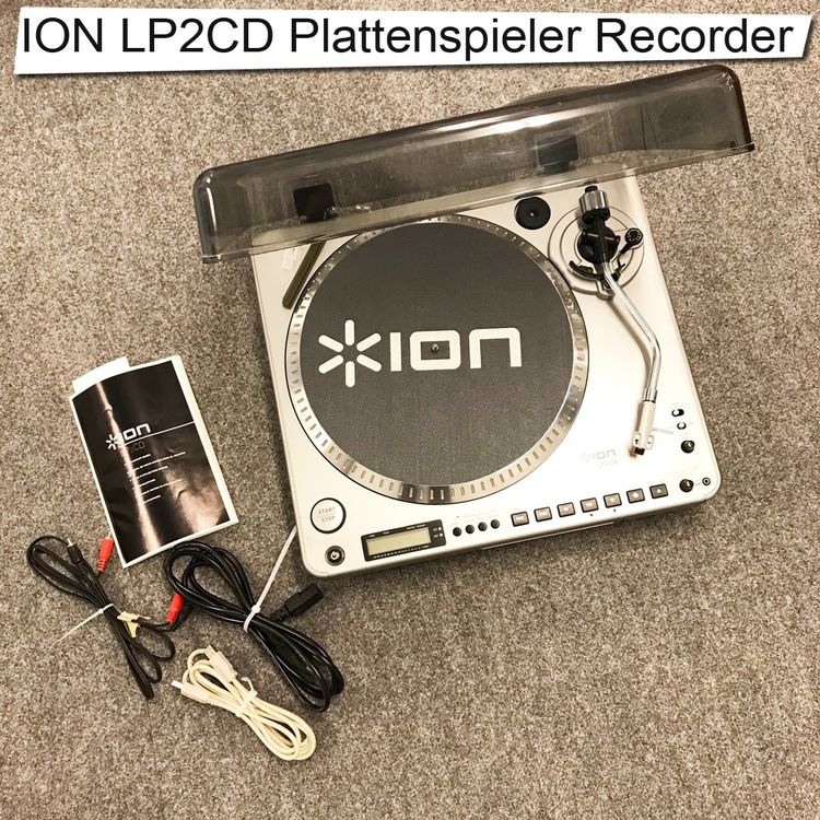 Plattenspieler + Recorder ION LP2CD / Platten aufnehmen ! | Kaufen auf ...