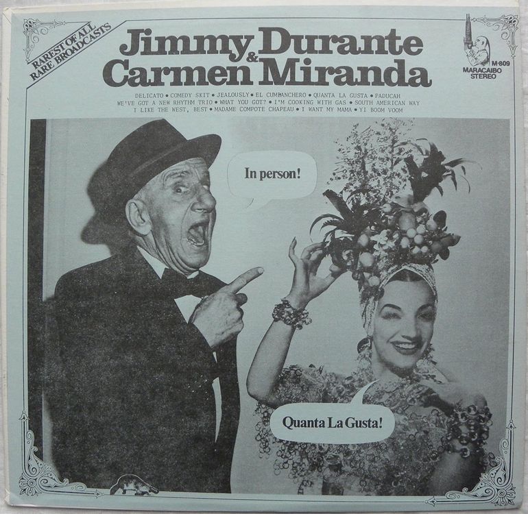 Jimmy Durante & Carmen Miranda - LP | Kaufen auf Ricardo