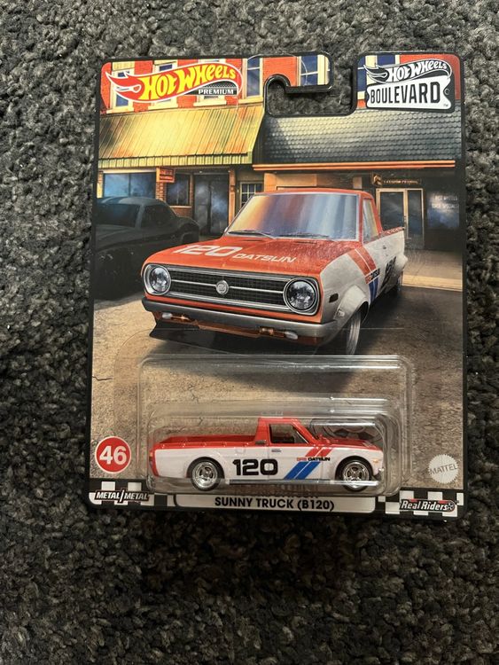 HW Boulevard #46 '75 BRE Datsun Sunny Truck (B120) | Kaufen auf Ricardo