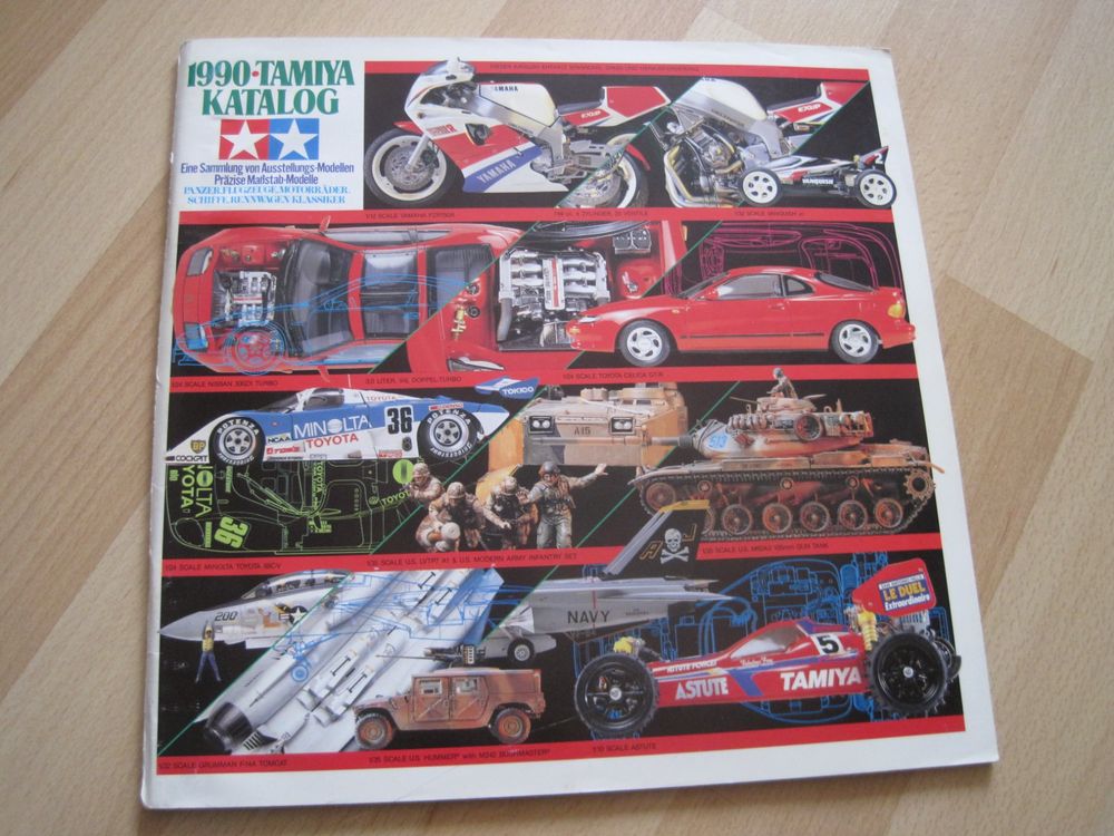 Tamiya Katalog 1990 mit CH Preisliste Dioramas uvm wie NEU | Kaufen auf ...