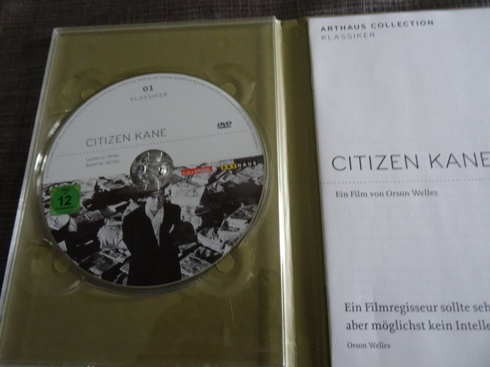 Citizen Kane DVD (Gebraucht) in Olten für CHF 2.5 – mit Lieferung auf ...