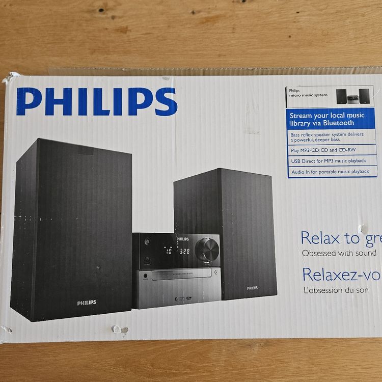 PHILIPS music system / Stereoanlage (Neu (gemäss Beschreibung)) in ...
