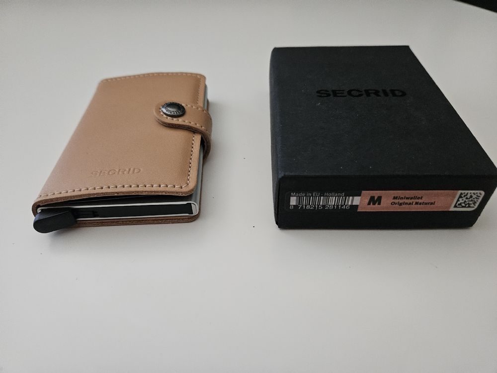 Secrid Miniwallet Original Natural Portemonnaie - neu (Neu (gemäss ...