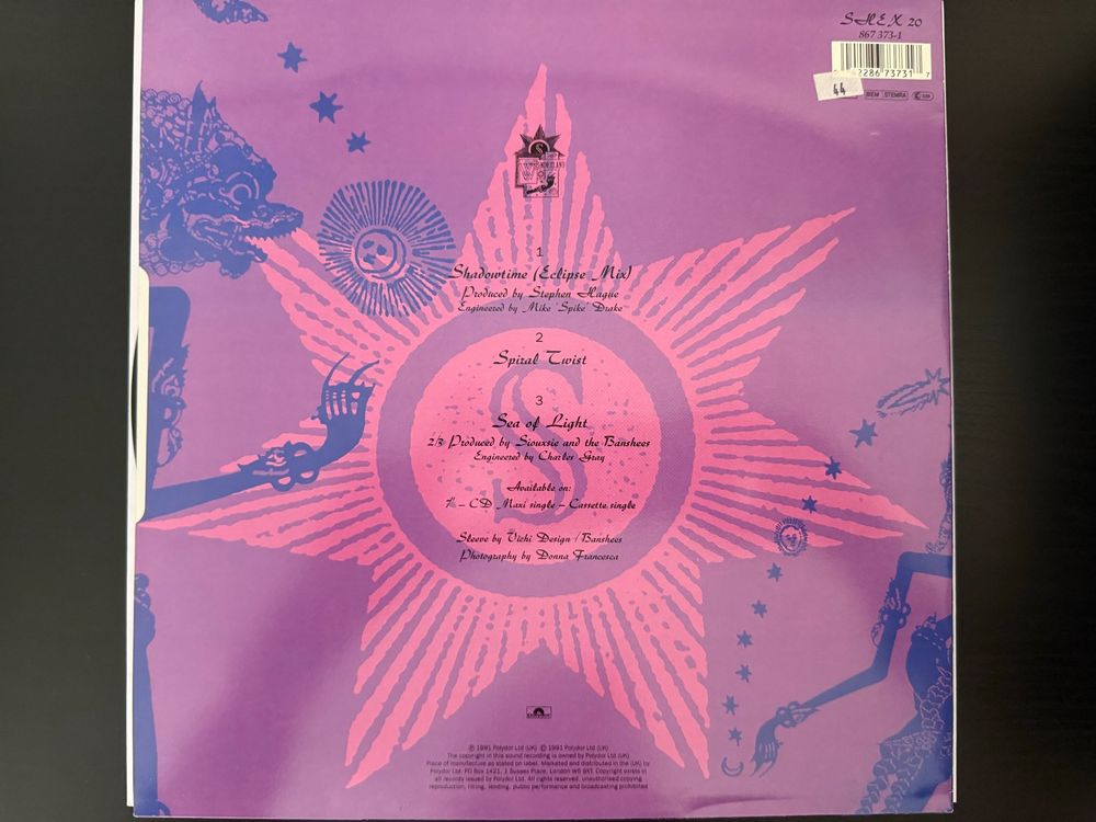 Siouxsie And The Banshees – Shadowtime [12" UK 1991] (Gebraucht) in ...