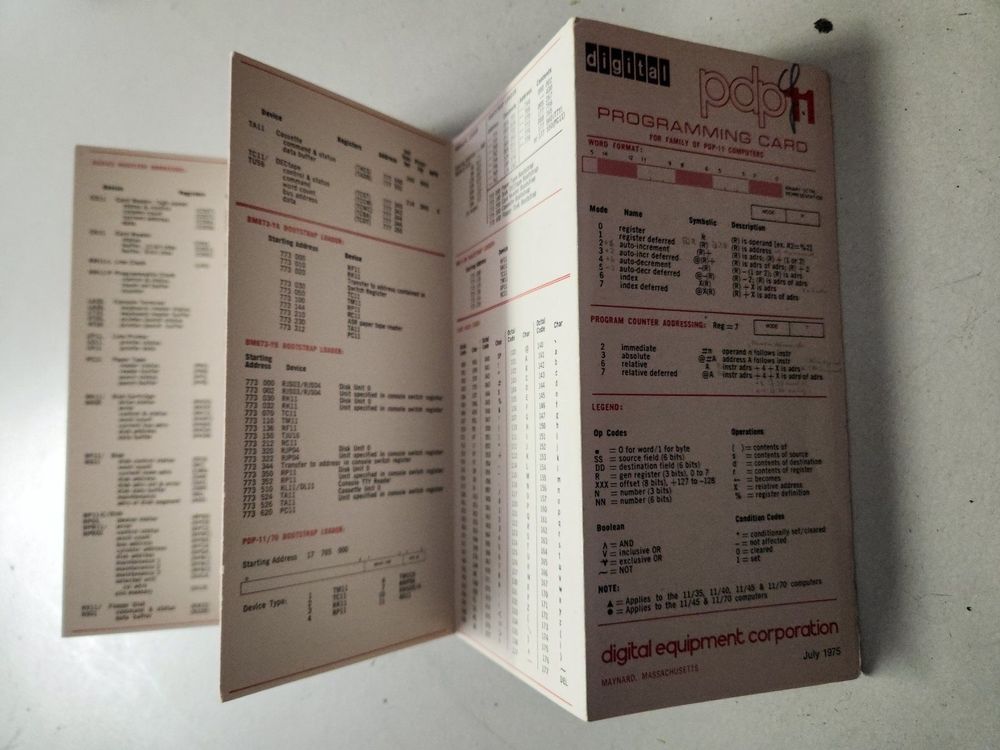 Vintage digital Programming Card zu pdp11 PDP-11 | Kaufen auf Ricardo