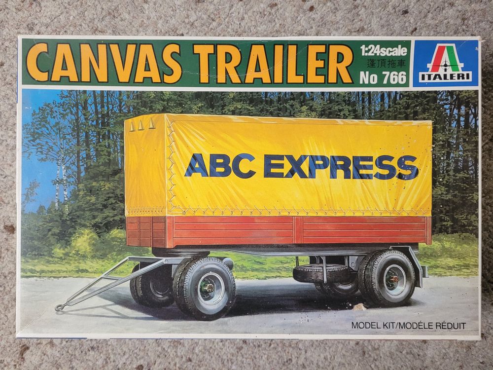 Italeri 1:24 Canvas Trailer (Gebraucht) in Subingen für CHF 46 – mit ...