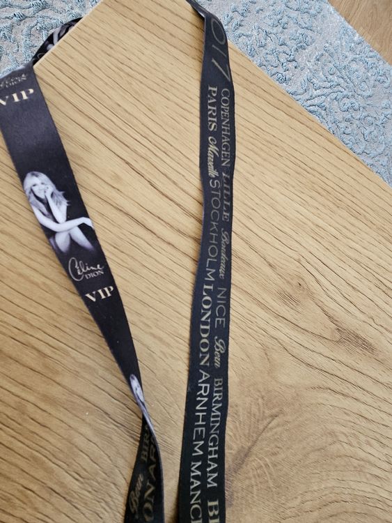 VIP Badge Celine Dion 2017 | Kaufen auf Ricardo