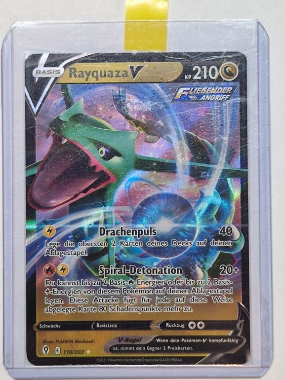 Pokémon - Rayquaza V #110 (Neu (gemäss Beschreibung)) in Dintikon für CHF 3 – mit Lieferung auf ...