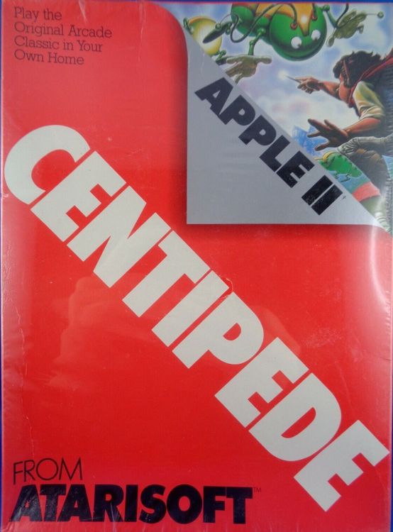 APPLE II -- CENTIPEDE (ATARISOFT) #NOS #SEALED | Kaufen auf Ricardo