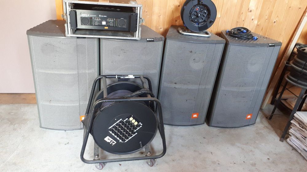 PA Soundanlage JBL M-Series 2xSUB 2xTOP | Kaufen auf Ricardo