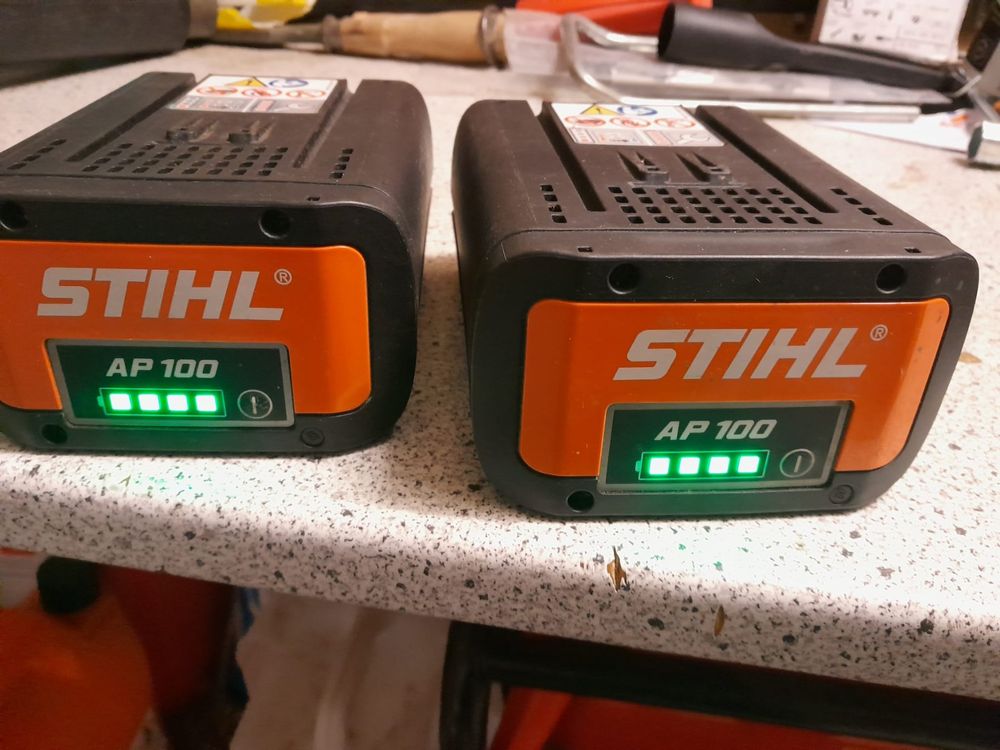 2 Akku Stihl AP 100 | Kaufen auf Ricardo