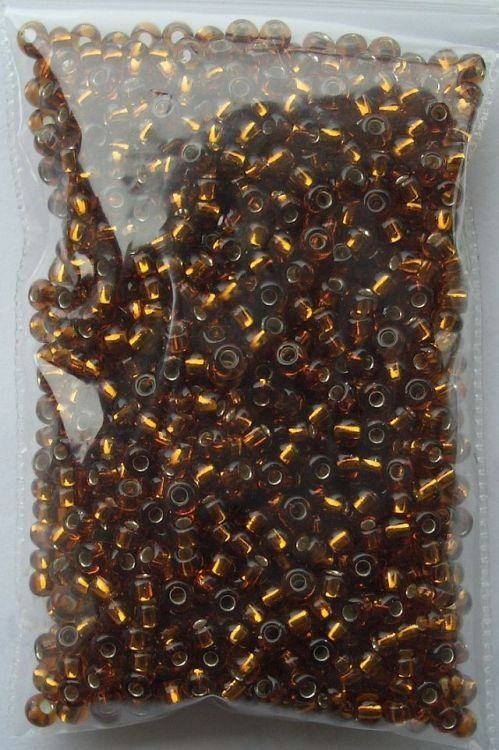 Rocailleperlen Braun mit Silbereinzug 2,6 mm (Neu und originalverpackt) in Gunzwil für CHF 2 ...