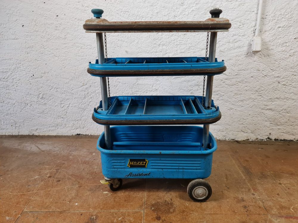 Mid-Century Hazet Assistent Werkstattwagen Bar Servierwagen | Kaufen auf Ricardo