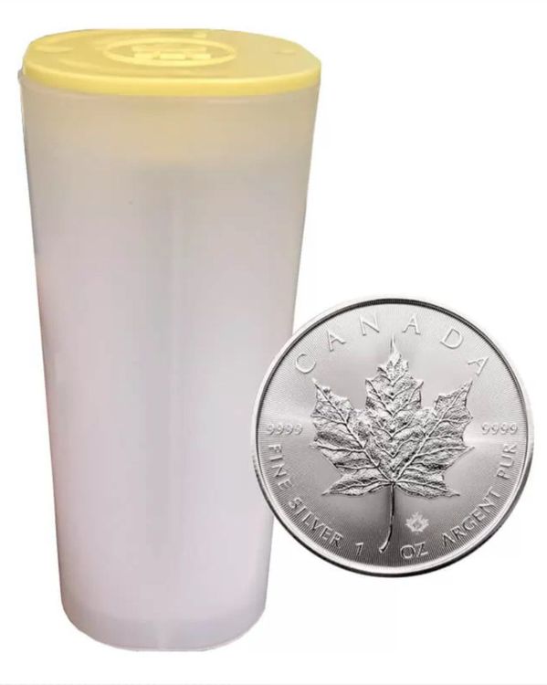 Original-Tube mit 25stk Maple Leaf 9999 Jg2022 | Kaufen auf Ricardo