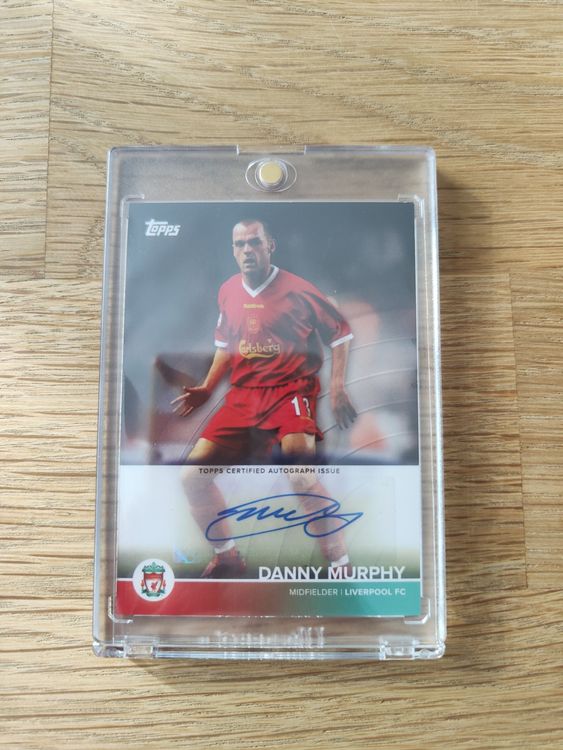 Topps Danny Murphy Liverpool FC Autogramm (Gebraucht) in für CHF 15 ...