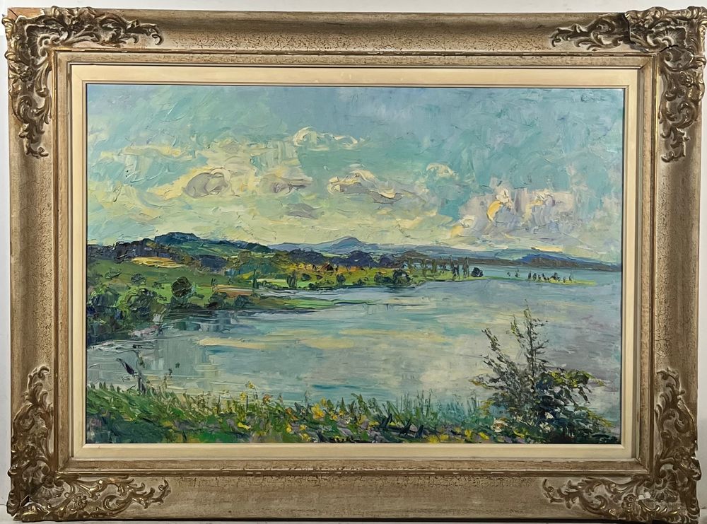 Hans Rudolf Meyer (1913-2012) Landschafts Gemälde | Kaufen auf Ricardo