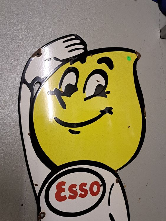 Esso Schild Emaille Gross (Gebraucht) in Emmenbrücke für CHF 399 – nur ...