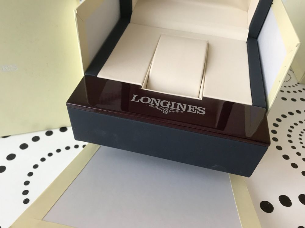 LONGINES ORIGINAL - BOX ECRIN SCHACHTEL WATCH CASE !!! (D'occasion) à ...