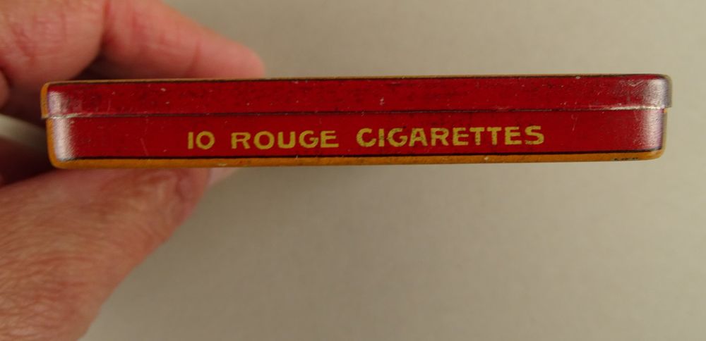 TURMAC ROUGE TEN CIGARETTES, ALTE BLECHBÜCHSE (Gebraucht) in für CHF ...
