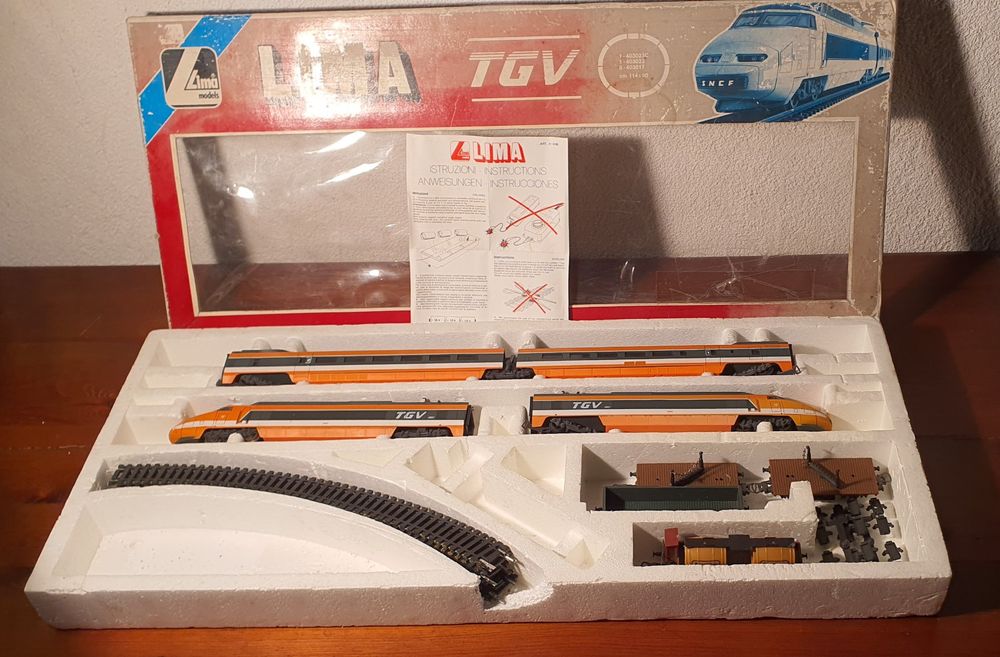 TGV Lima H0 Zugkombination in Originalschachtel | Kaufen auf Ricardo